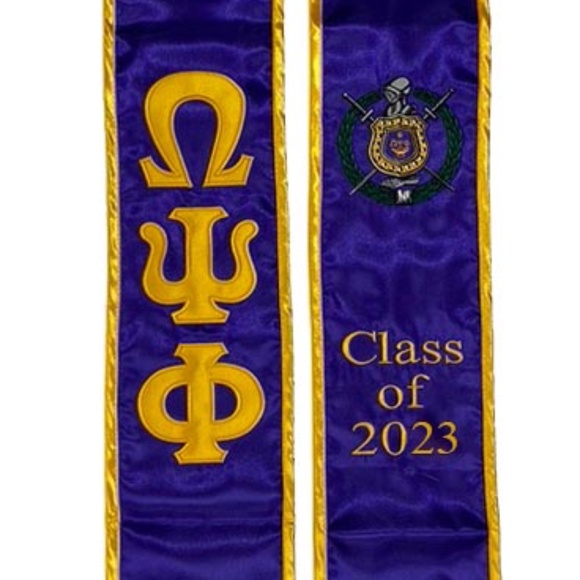 Other | Omega Psi Phi Class Of 224 Stoles Sash | Poshmark
